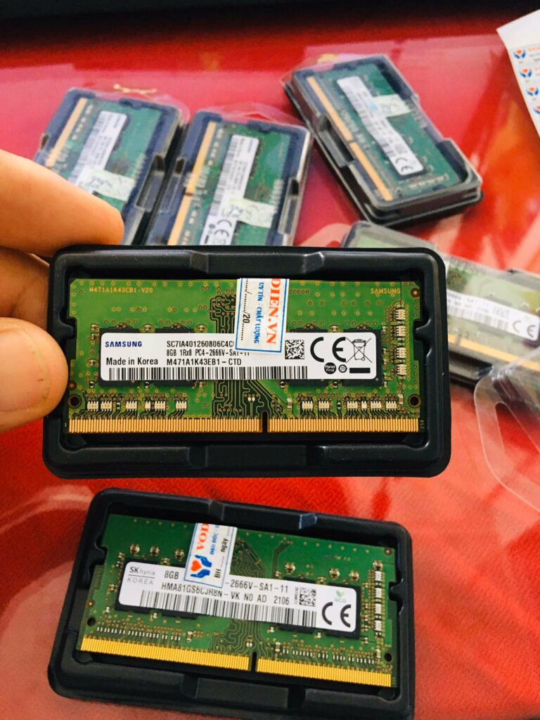 RAM Laptop SAMSUNG 8GB/ DDR4/ Bus 2666MHz – hàng mới chính hãng SAMSUNG ...